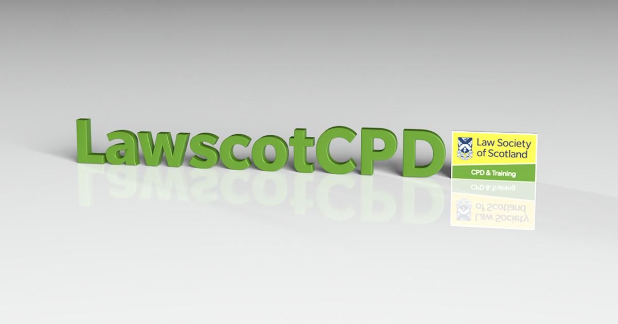 Available CPD Training | Law Society of Scotland | Law Society of Scotland