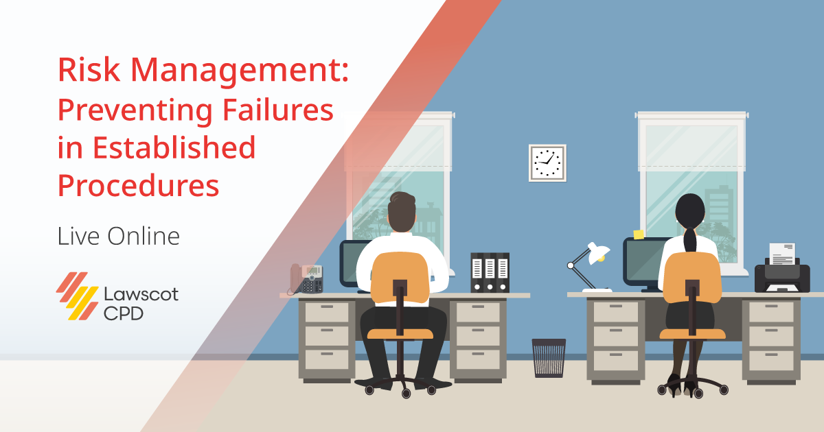 Risk Management: Preventing Failures in Established Procedures | Law ...