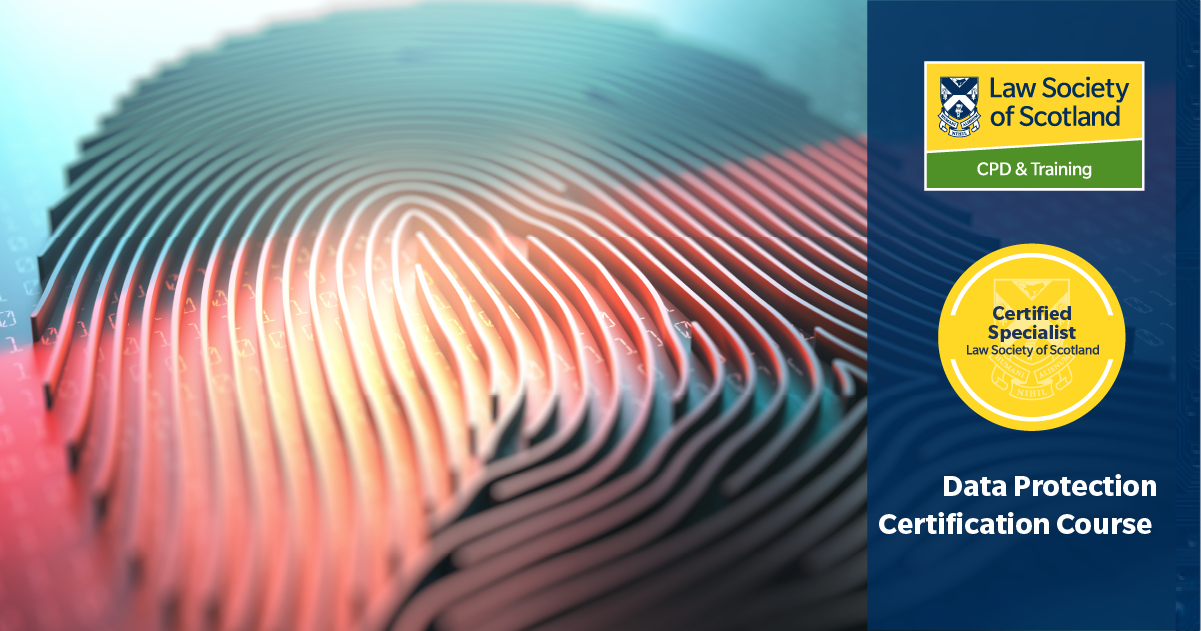 Data Protection Certification Course | Law Society of Scotland